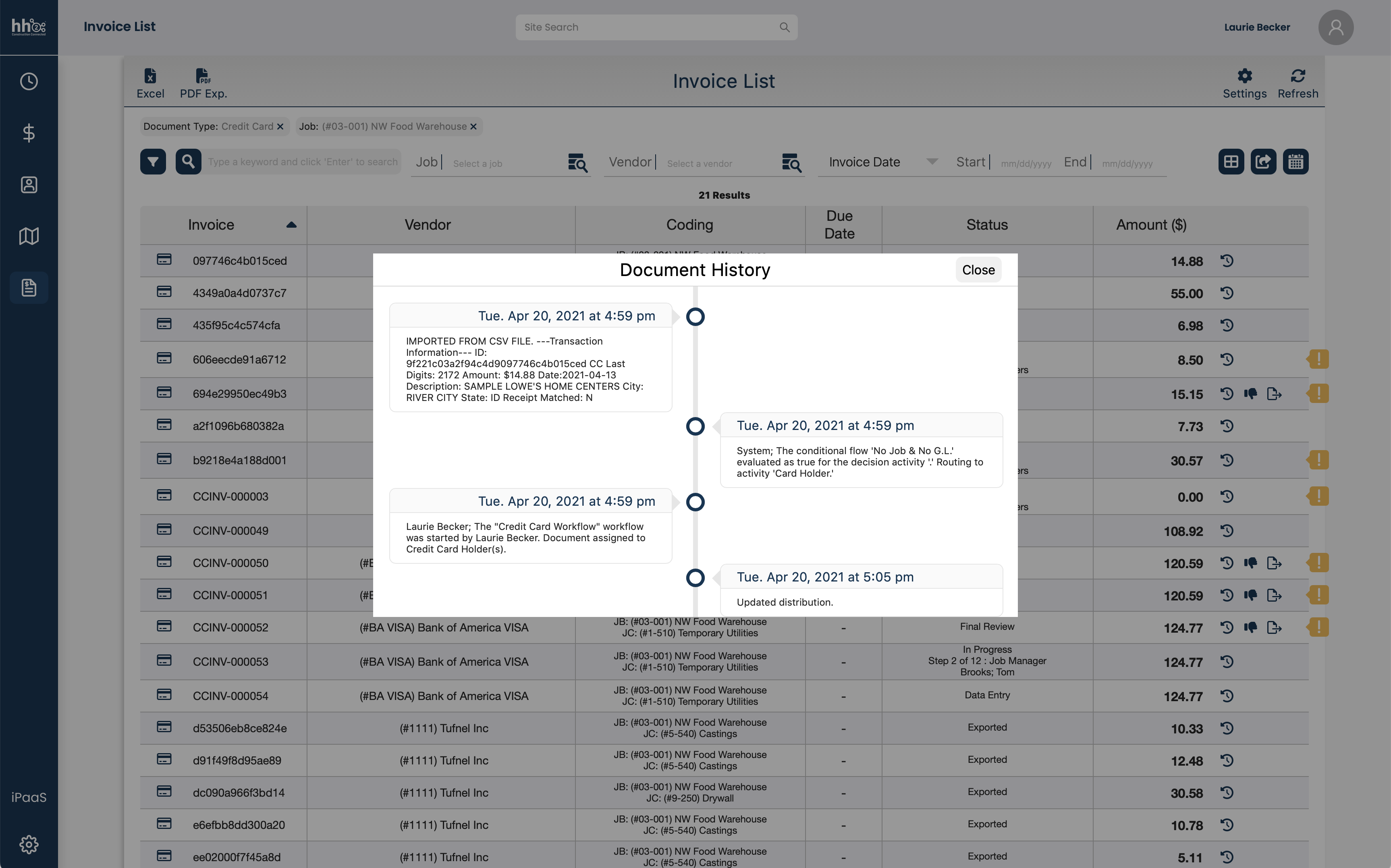 Construction AP Routing & Approval Software | hh2